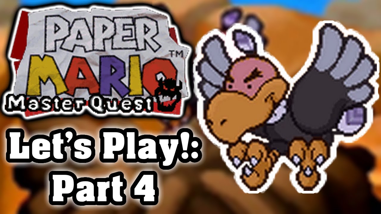 THE BUZZARD | Let's Play Paper Mario Master Quest! | Part 4 - YouTube