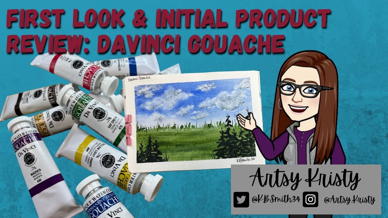 DaVinci Gouache First Look and Initial Review - YouTube