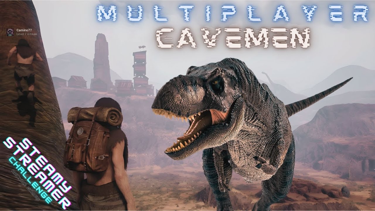 Multiplayer Cavemen - Me Cave Man, Big Tooth Attack! - YouTube