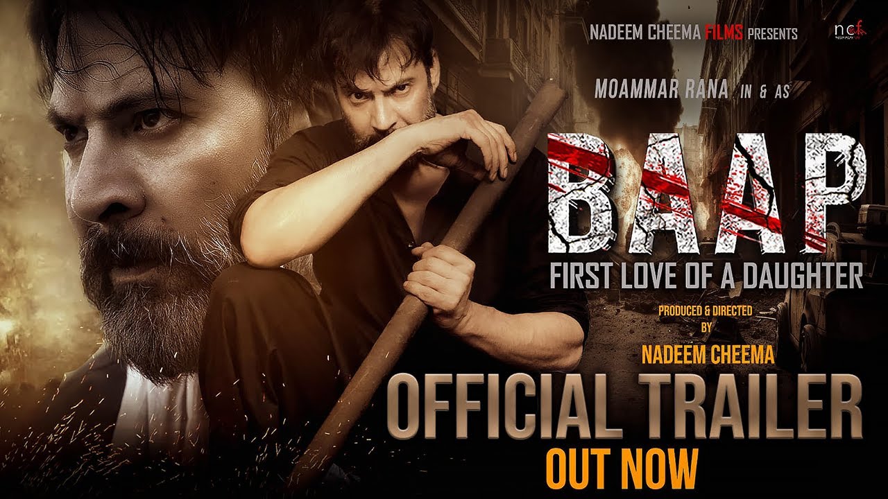 BAAP Action Film || Moammar Rana || official Trailer 4k || Produced and ...