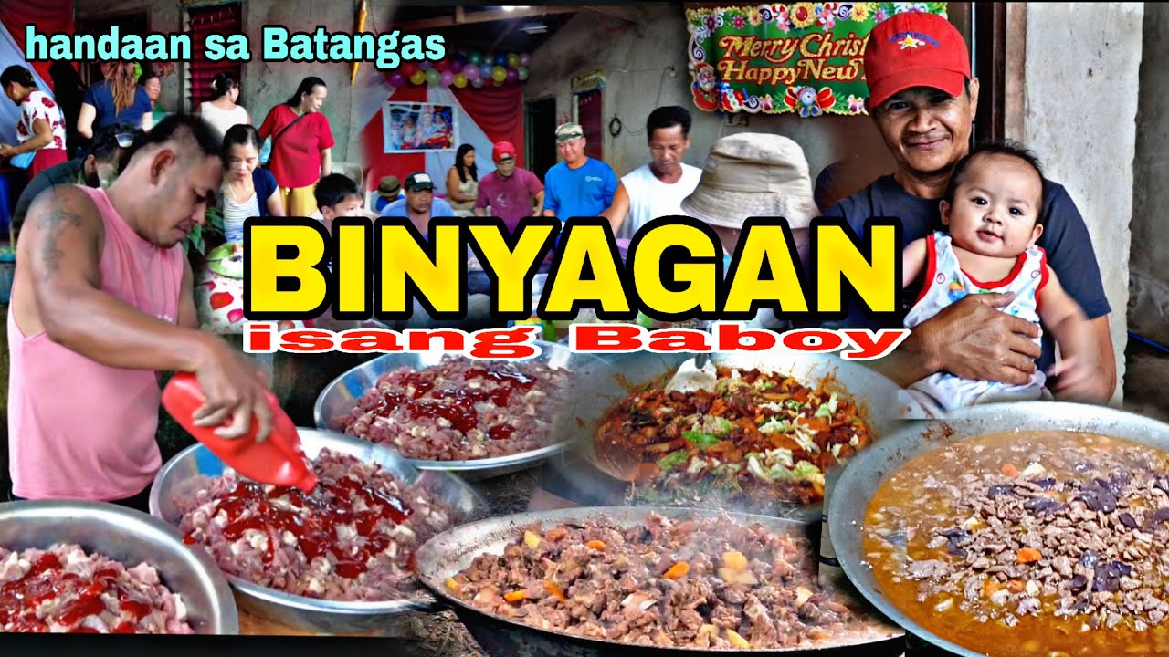 Binyagan Handaan sa Batangas - YouTube