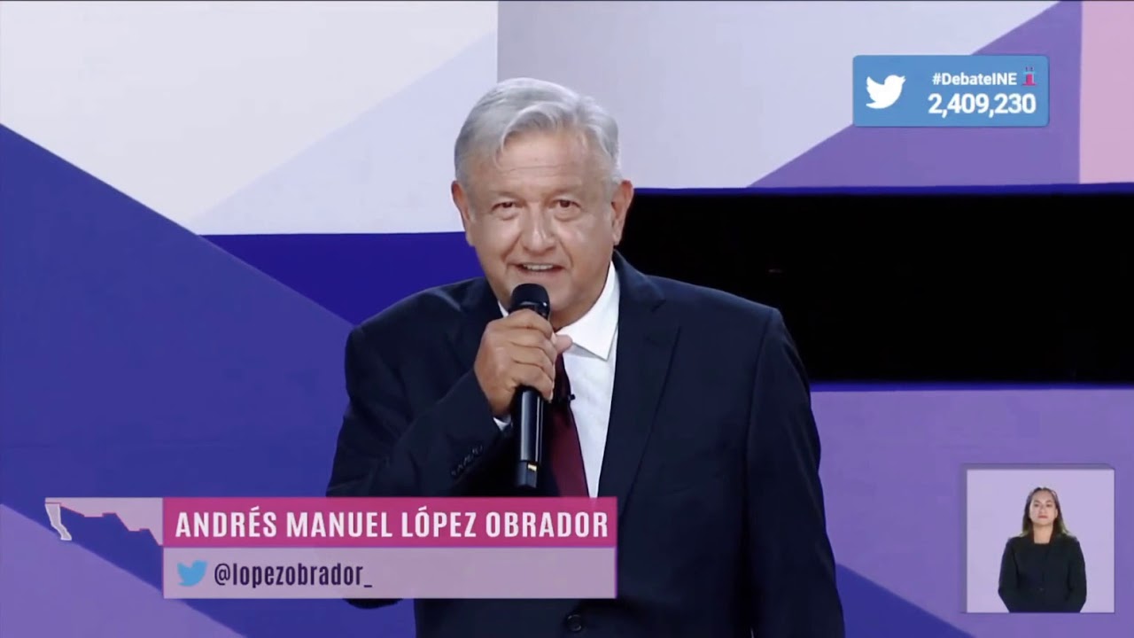 Mira cómo AMLO casi Llora en su Mensaje Final del Segundo Debate ...