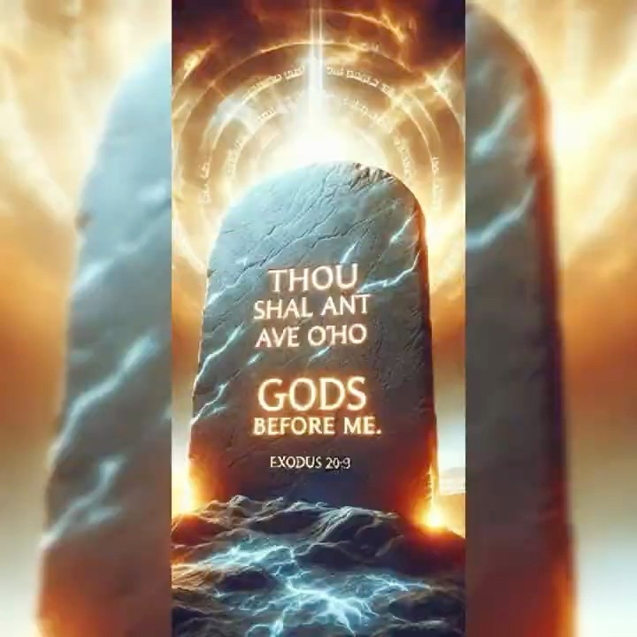 The First Commandment: Understanding Exodus 20:3 - YouTube