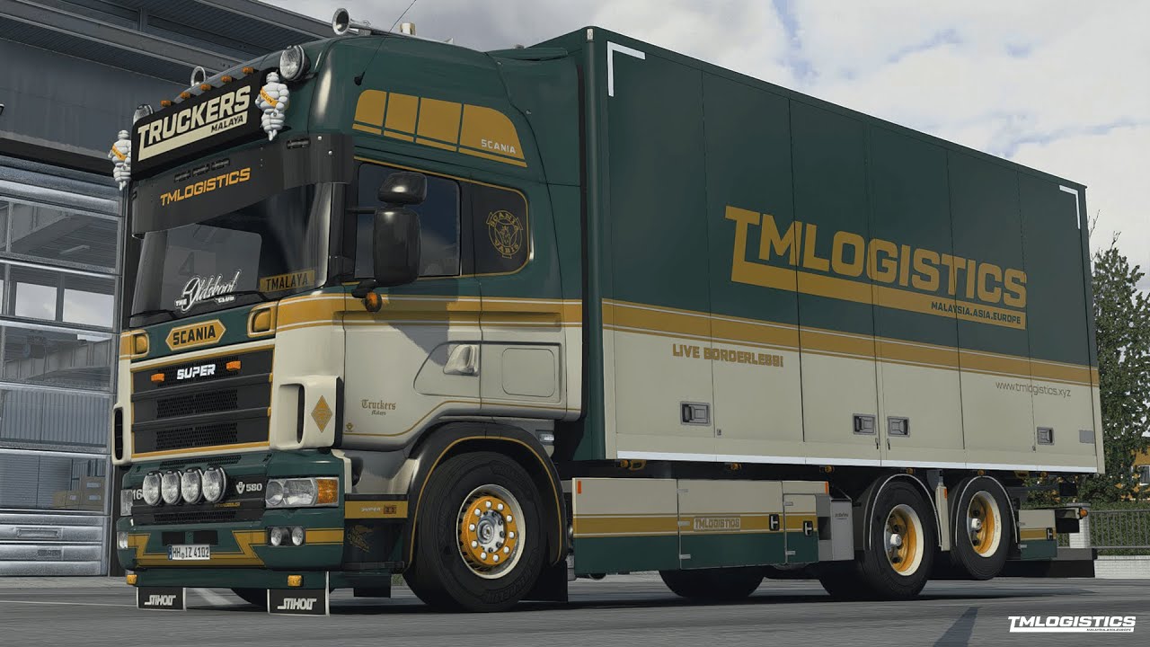 🔴 EST2 1.45 - Driving Scania R4 (4 series) Rigid & Tandem - TMLogistics ...
