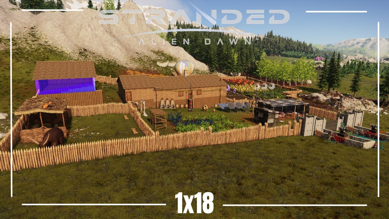 Planeamos la ampliación de la base | STRANDED ALIEN DAWN | Gameplay ...