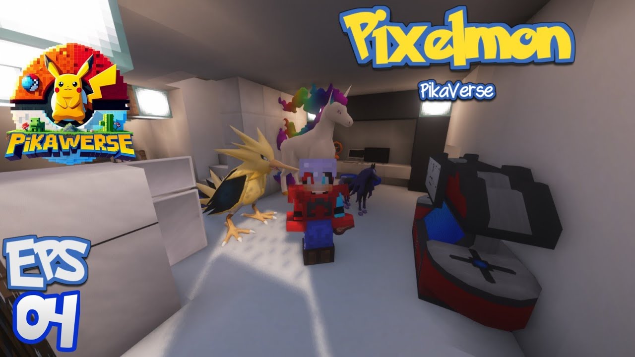 Pixelmon | Rumah Baru Dan Menangkap Pokemon Legendary! Eps. 04 - YouTube