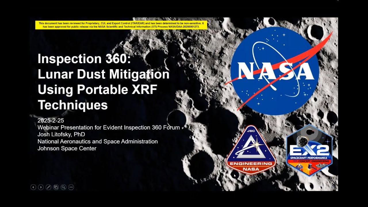 Lunar Dust Mitigation Using Portable XRF Techniques - YouTube