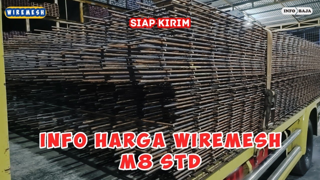 info harga besi wiremesh m8 std terbaru Oktober 2024 - YouTube