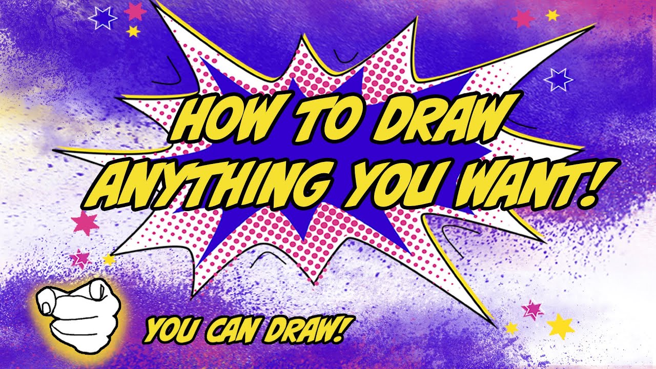 How to draw anything you want | Beginner drawing Tutorial - YouTube