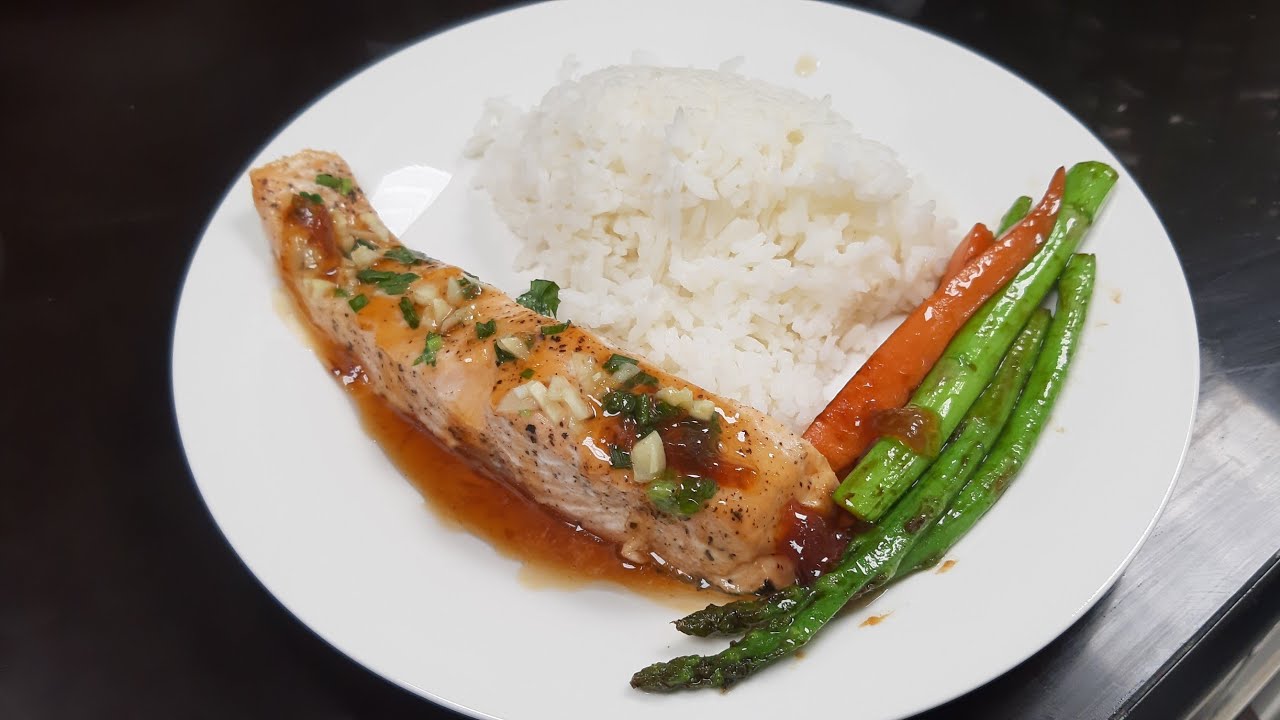 Bake Salmon with tamarind sauce - YouTube