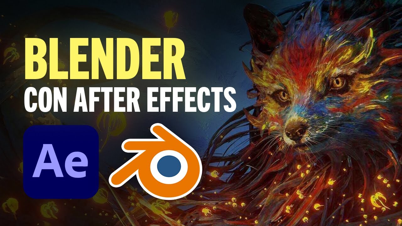 Trabajar con After Effects y Blender - YouTube