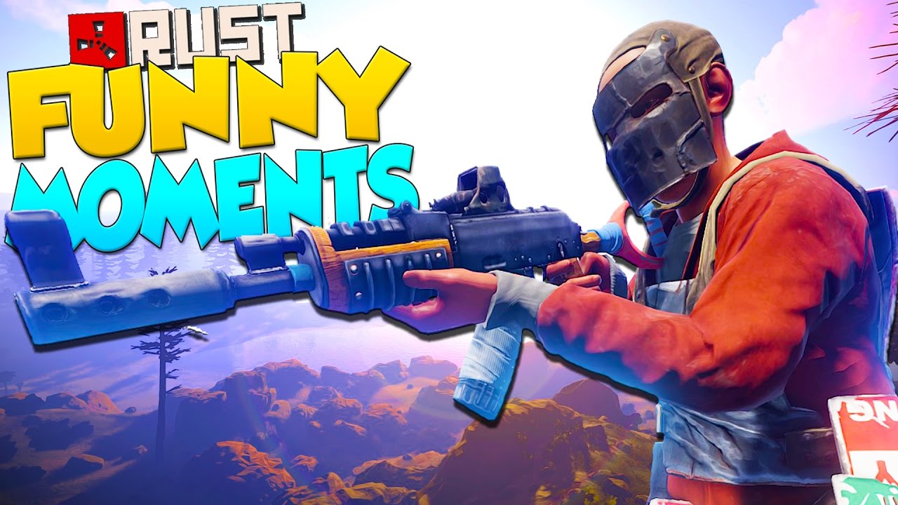 Rust Funny Moments - First Experience, Getting Raided, Locking doors ...