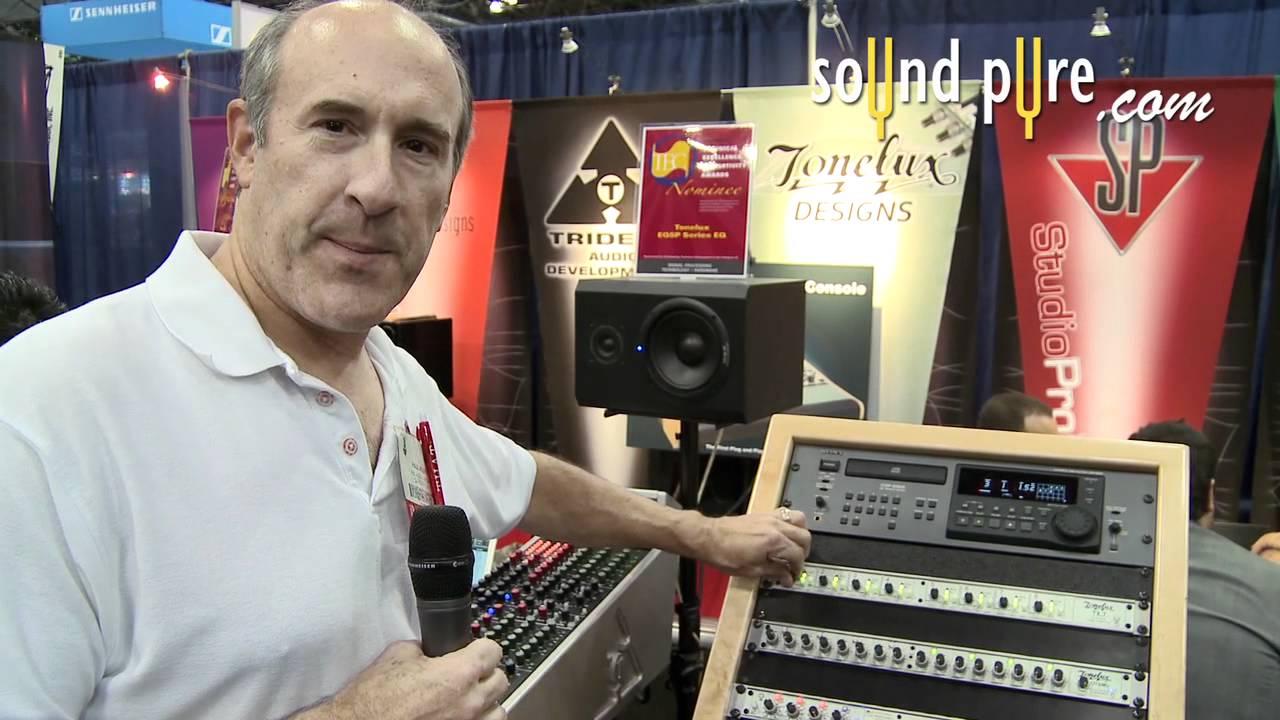 ToneLux Designs Tilt EQ Control Demo at AES 2011 - YouTube