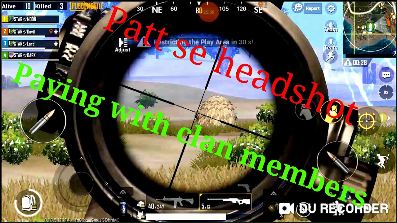 PUBM GAMEPLAY |AWM HEADSHOTS |#STAR OP - YouTube