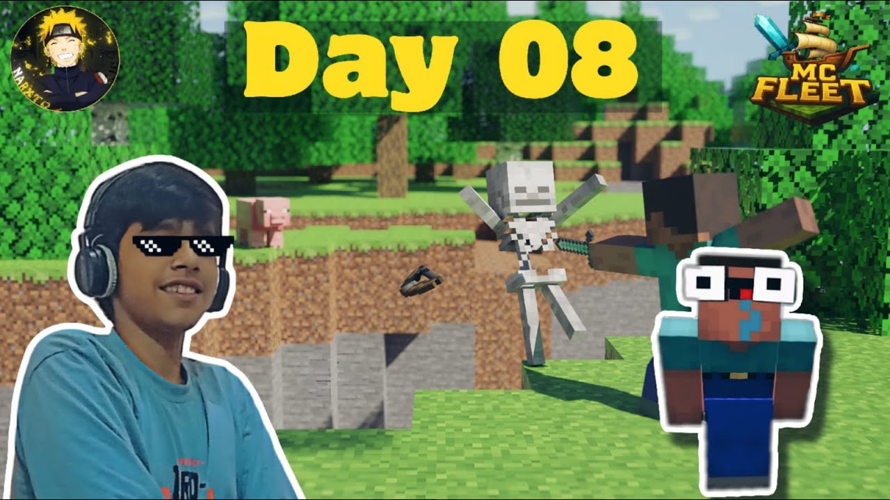 MC FLEET DAY 08 survival 1 FT GAMERFLEET - YouTube