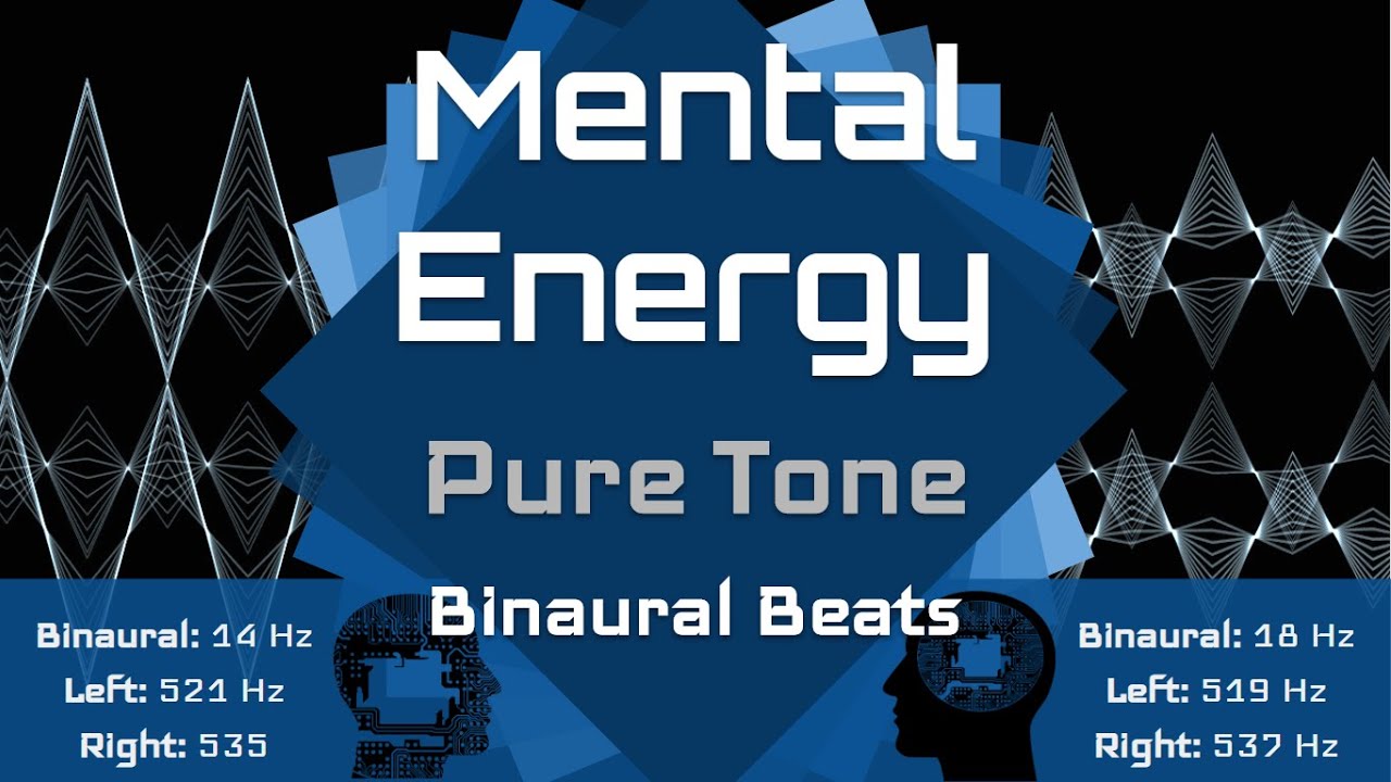 Mental Energy - Pure Tone | Binaural Beats | Increase Focus ...