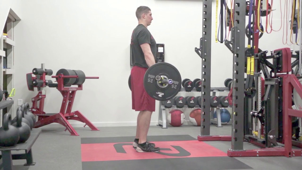 Barbell RDL Romanian Deadlift - YouTube