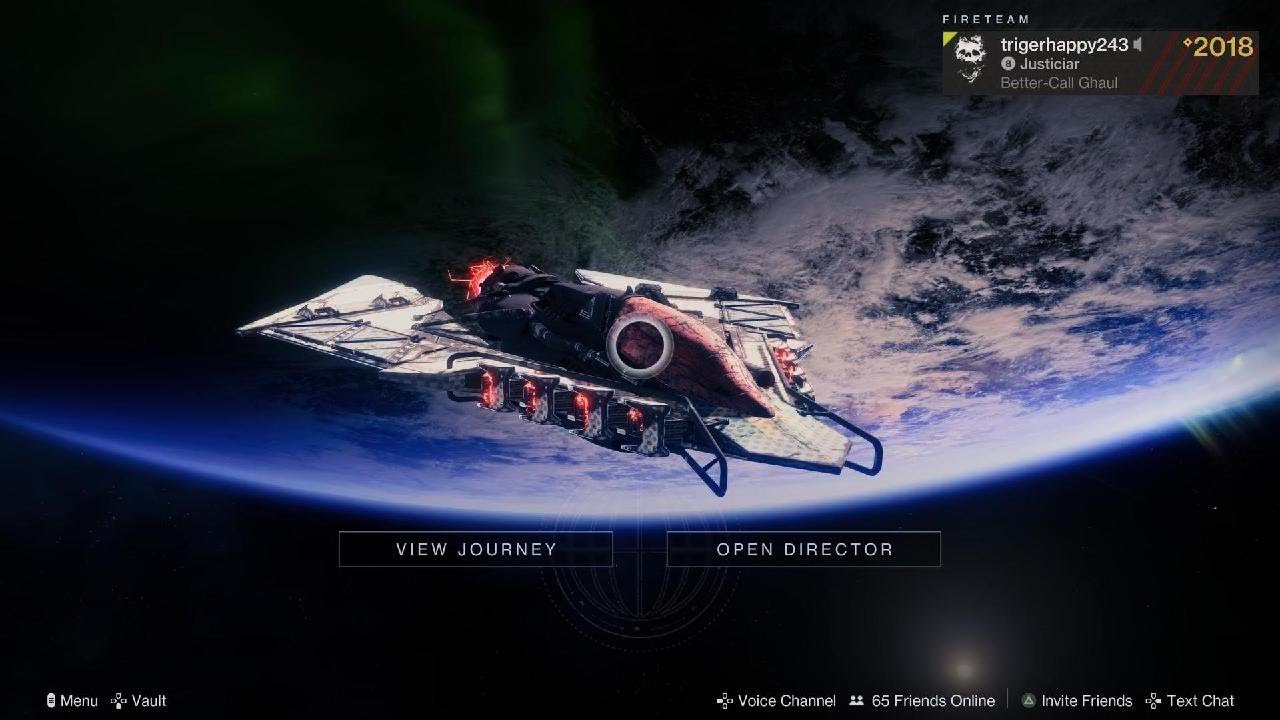 Journey - Destiny 2: Orbit in-game - YouTube