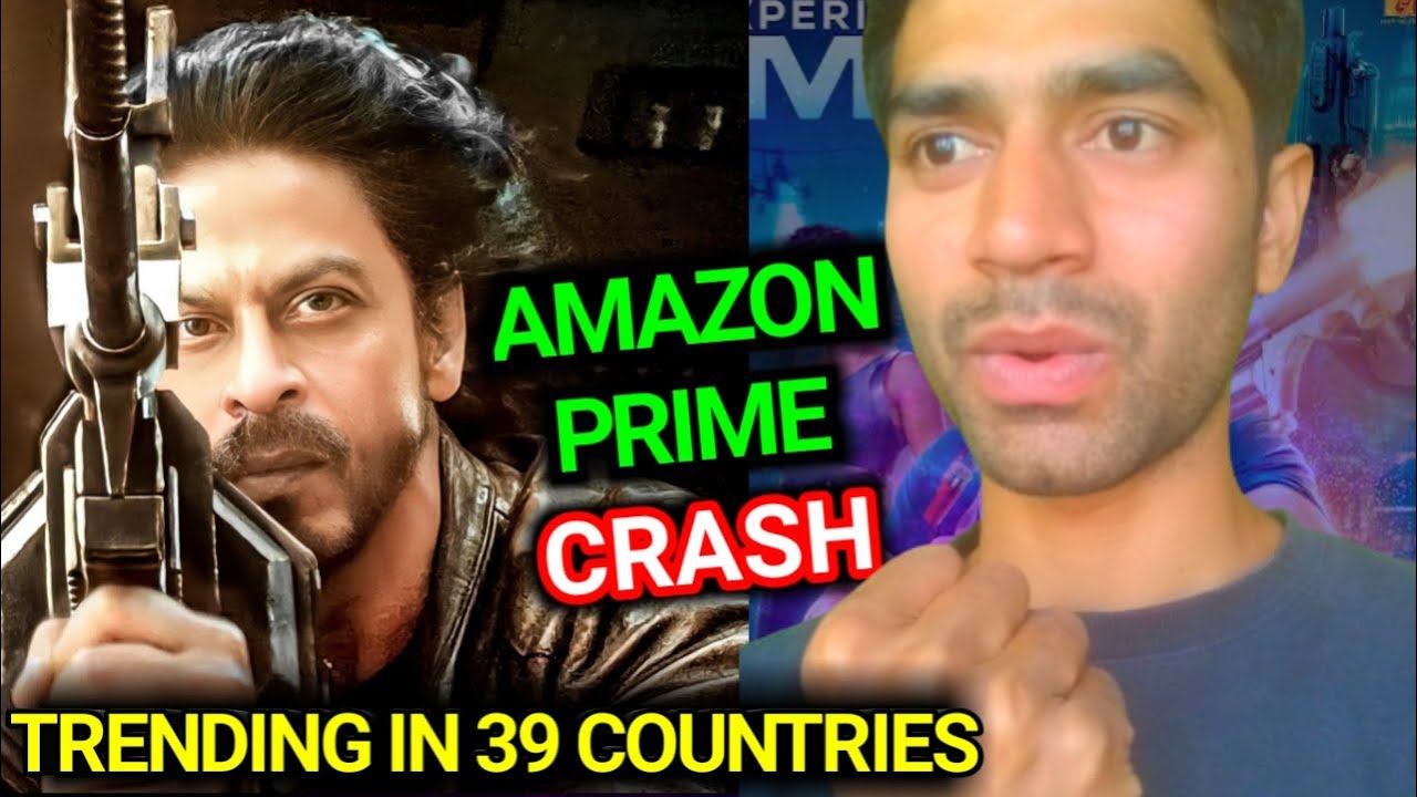 PATHAAN MOVIE : AMAZON PRIME CRASH KAR DIYA | PATHAAN TRENDING IN 39 ...