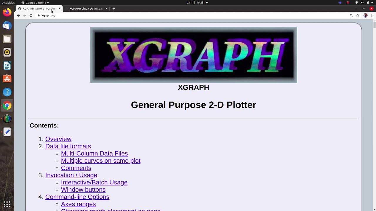 xgraph in Ubuntu 20.04 | Issues solved - YouTube