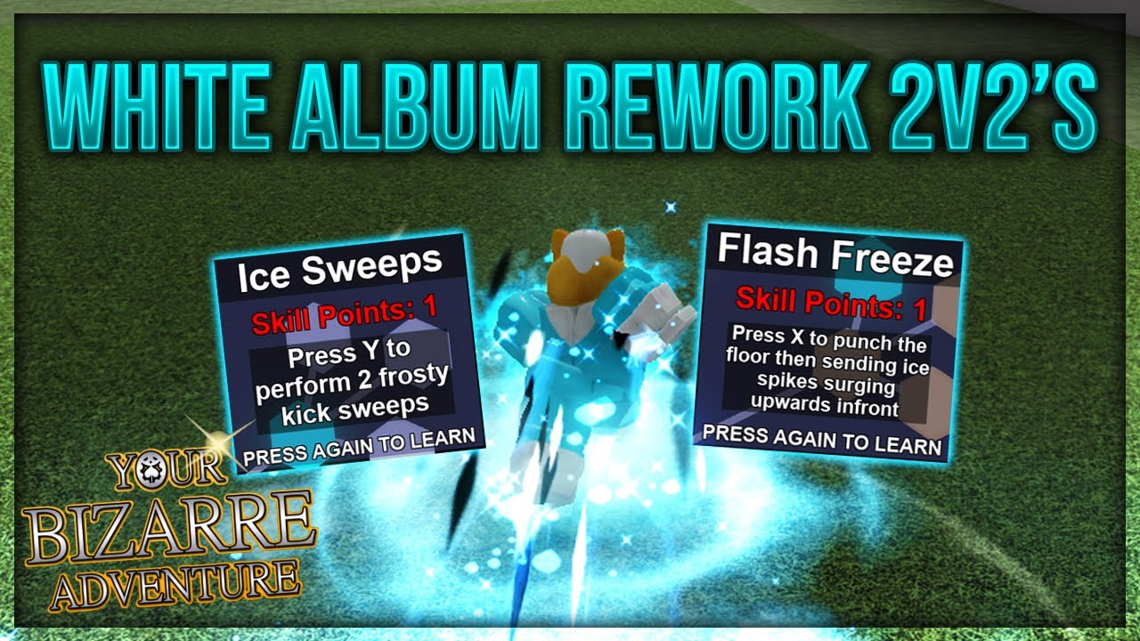 [YBA] White Album Rework 2v2's - YouTube