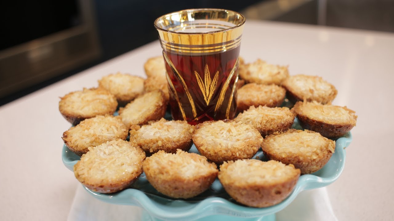 How to Make Coconut Walnut Milk Biscuits (Assyrian Food) - YouTube