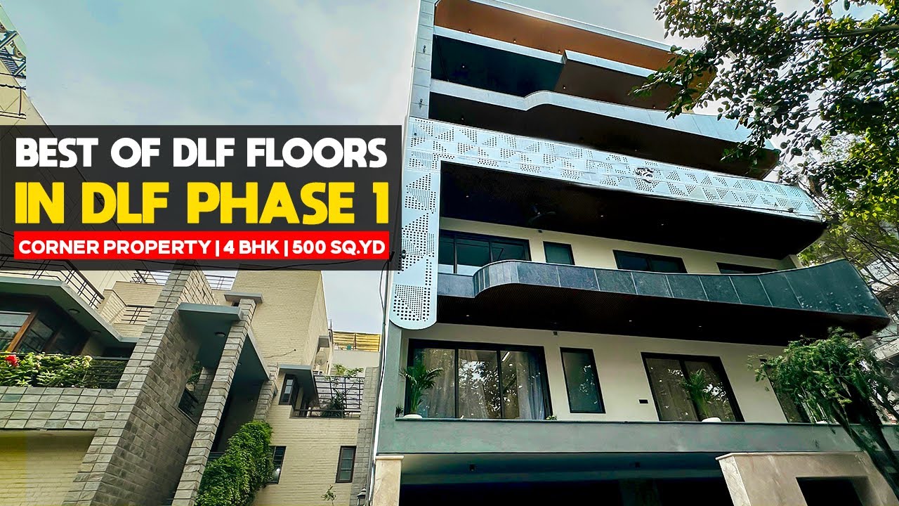 4 BHK Builder Floor in DLF Phase 1 | DLF Floors | Gurgaon - YouTube