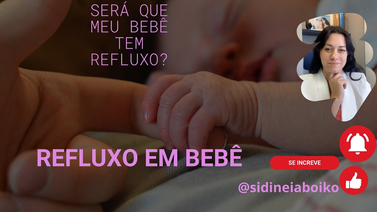 Como saber se meu bebê tem refluxo gastroesofágico?#bebe #crianças # ...