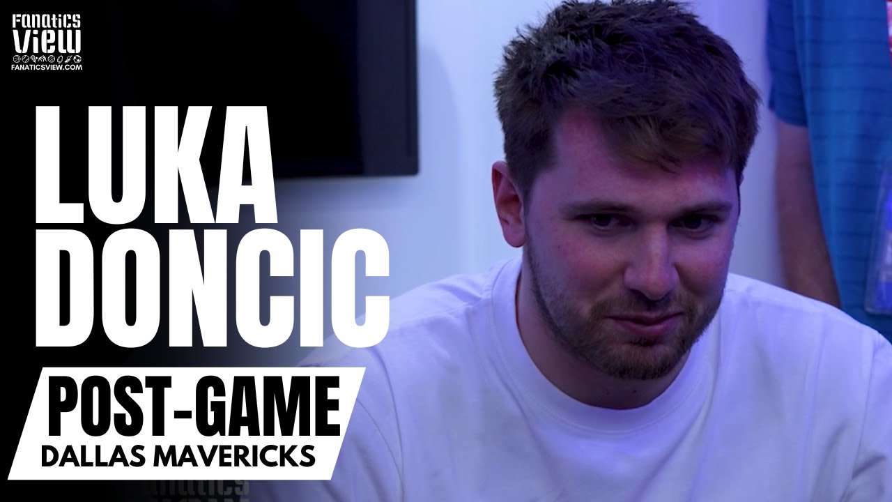 Luka Doncic Reacts to Exchange With Ime Udoka & Kyrie Irving 48 Point ...