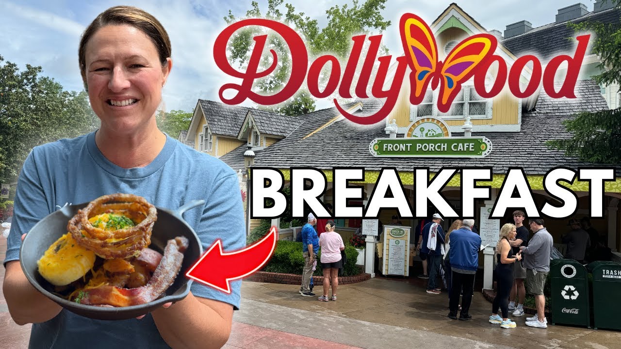 Dollywood Breakfast At The Front Porch Cafe | Full Menu & Review - YouTube