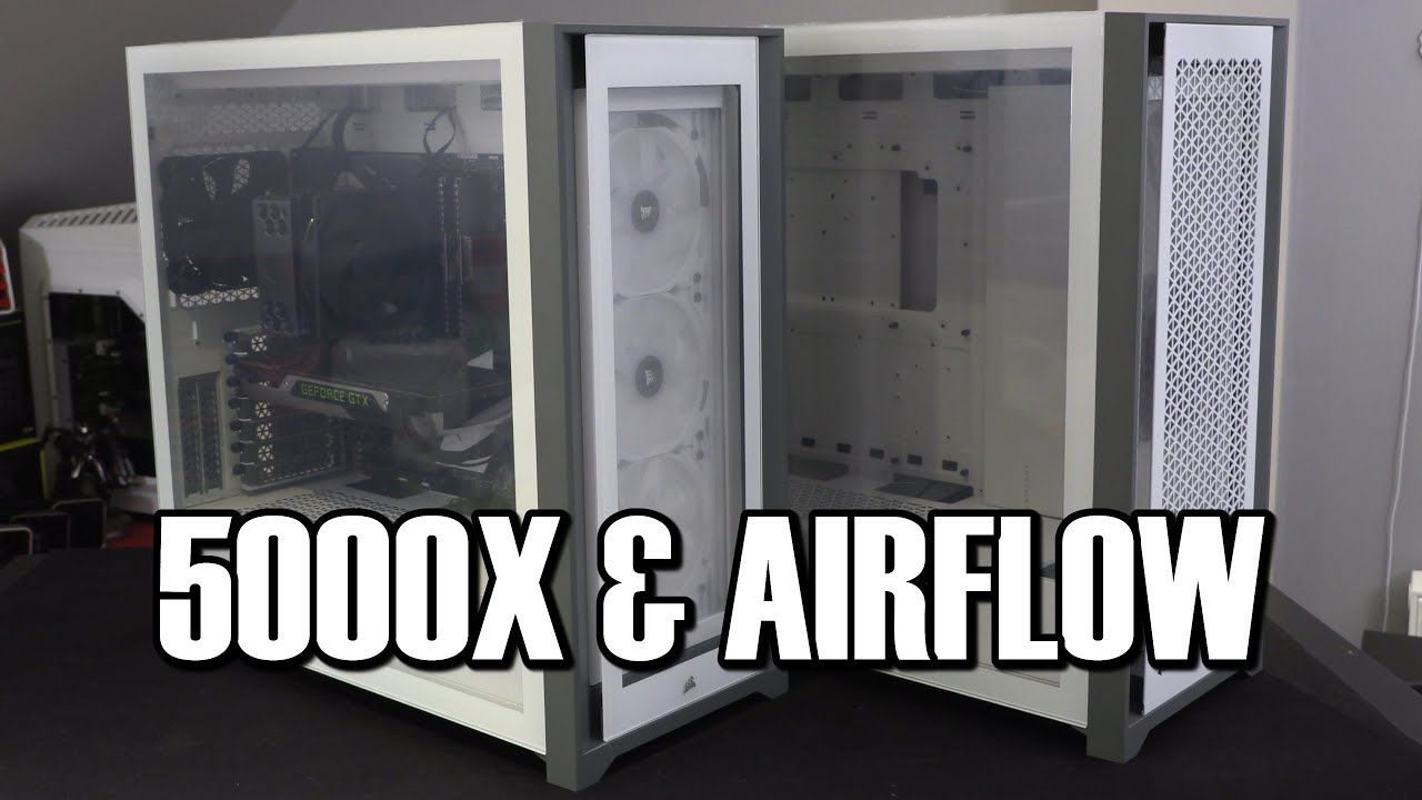 Corsair iCue 5000X RGB and 5000 Airflow Review - YouTube