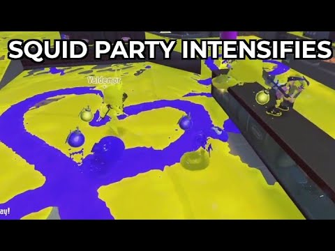The Squid Party EXPERIENCE in Splatoon 3 - #splatoon3 #nintendo # ...