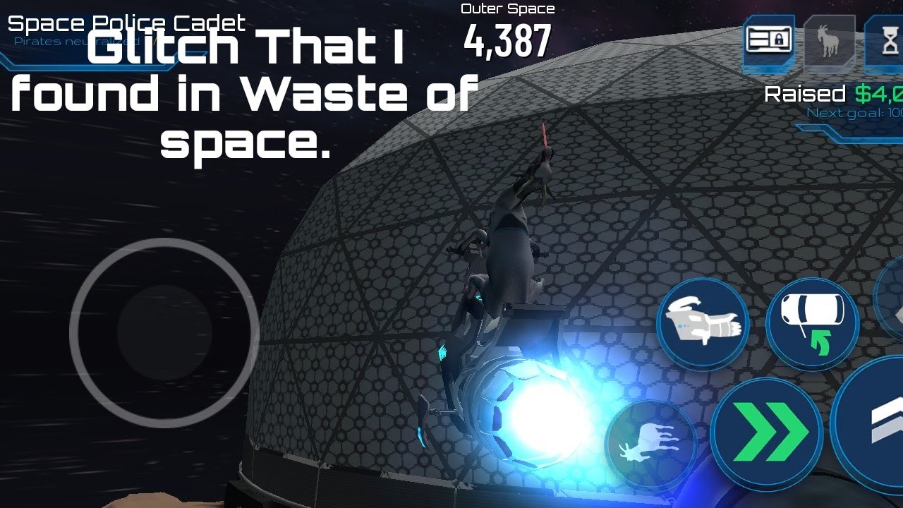 Waste of space glitch | Goat simulator free (Pocket edition) - YouTube