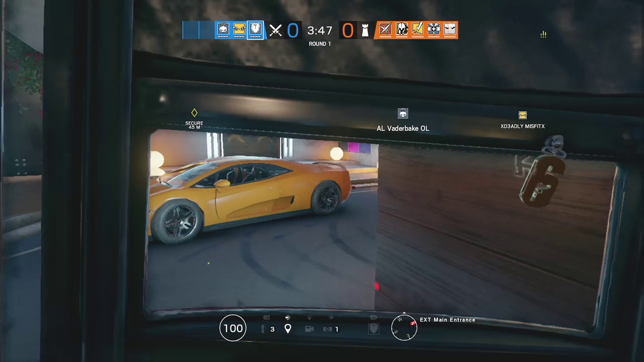 R6 Siege: Luckiest Shield Bash Ever - YouTube