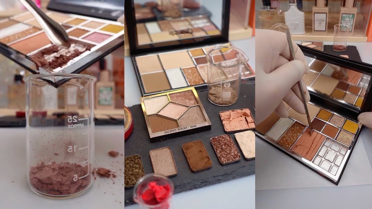 ASMR Satisfying Makeup Repair | Makeup Restoration - YouTube