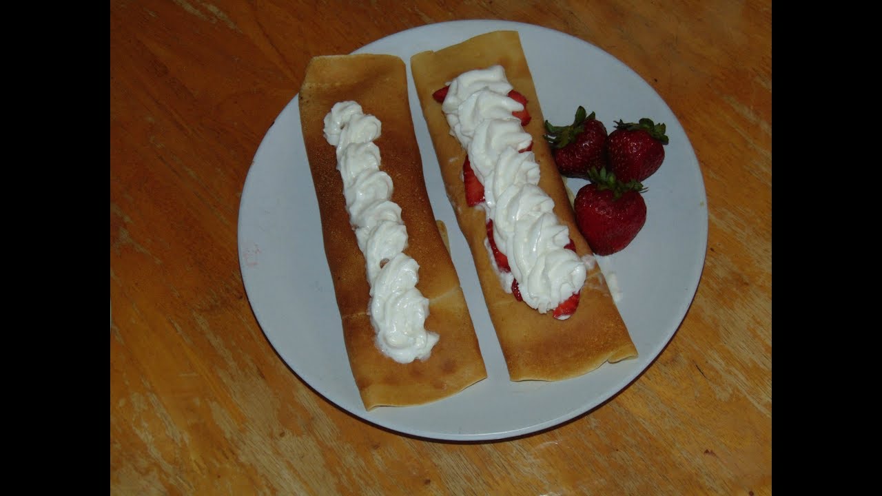 Crepas para la familia y para vender!!! - YouTube