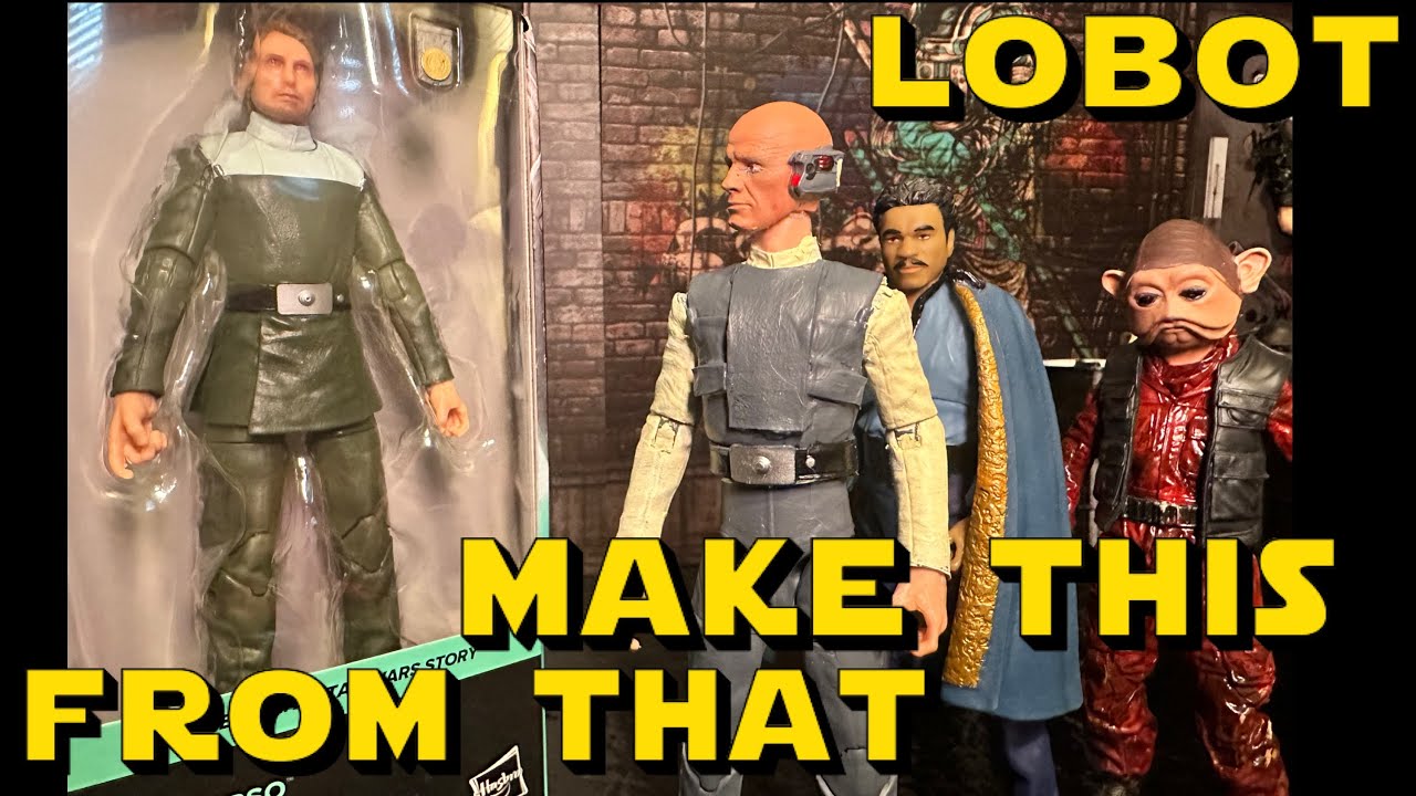 LOBOT Star Wars Black Series Custom from Galen Erso Clearance action ...