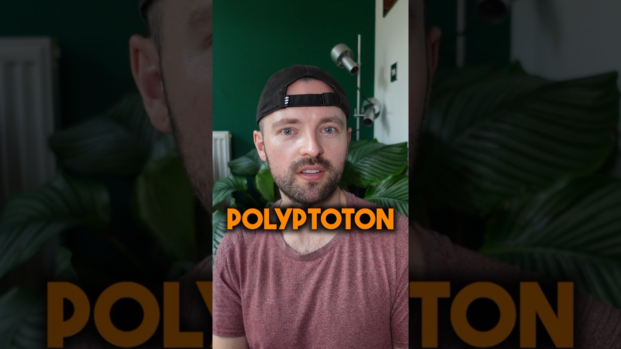 Polyptoton - Songwriting tip #writinglyrics - YouTube