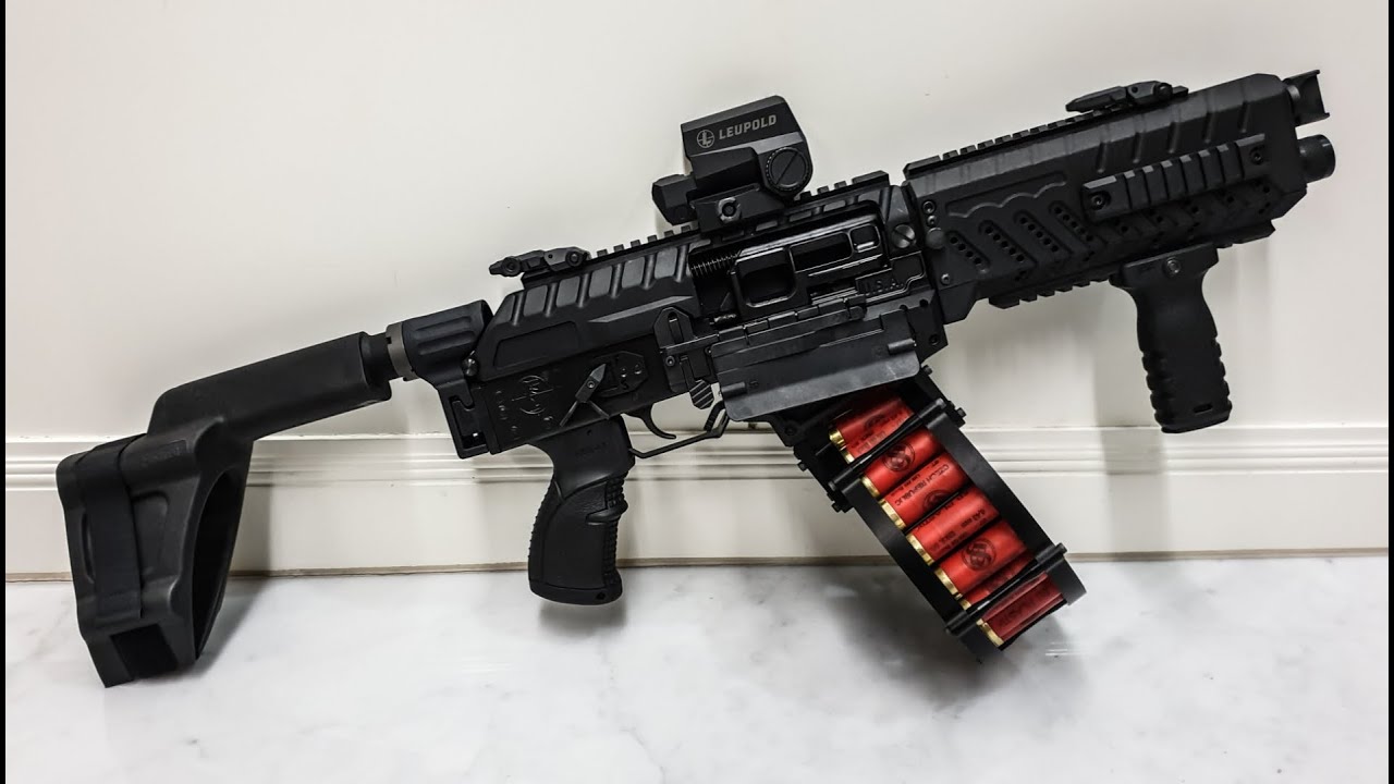 Fostech Origin 12 SBV Rapid fire slowmo - YouTube