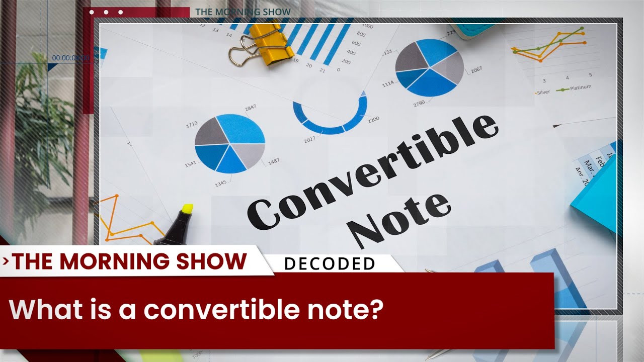 Must Watch | What is a Convertible Note? | Business News - YouTube