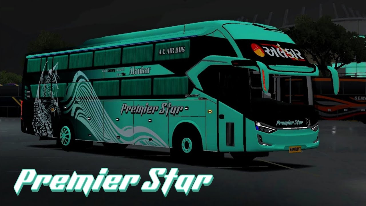 Alankar bus mod and livery | MAYYLO YT | surat all travels livery | bus ...