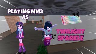 FLUTTERSHY DESTROYS TEAMERS IN MM2 + GAMEPLAY (KEYBOARD... | Doovi