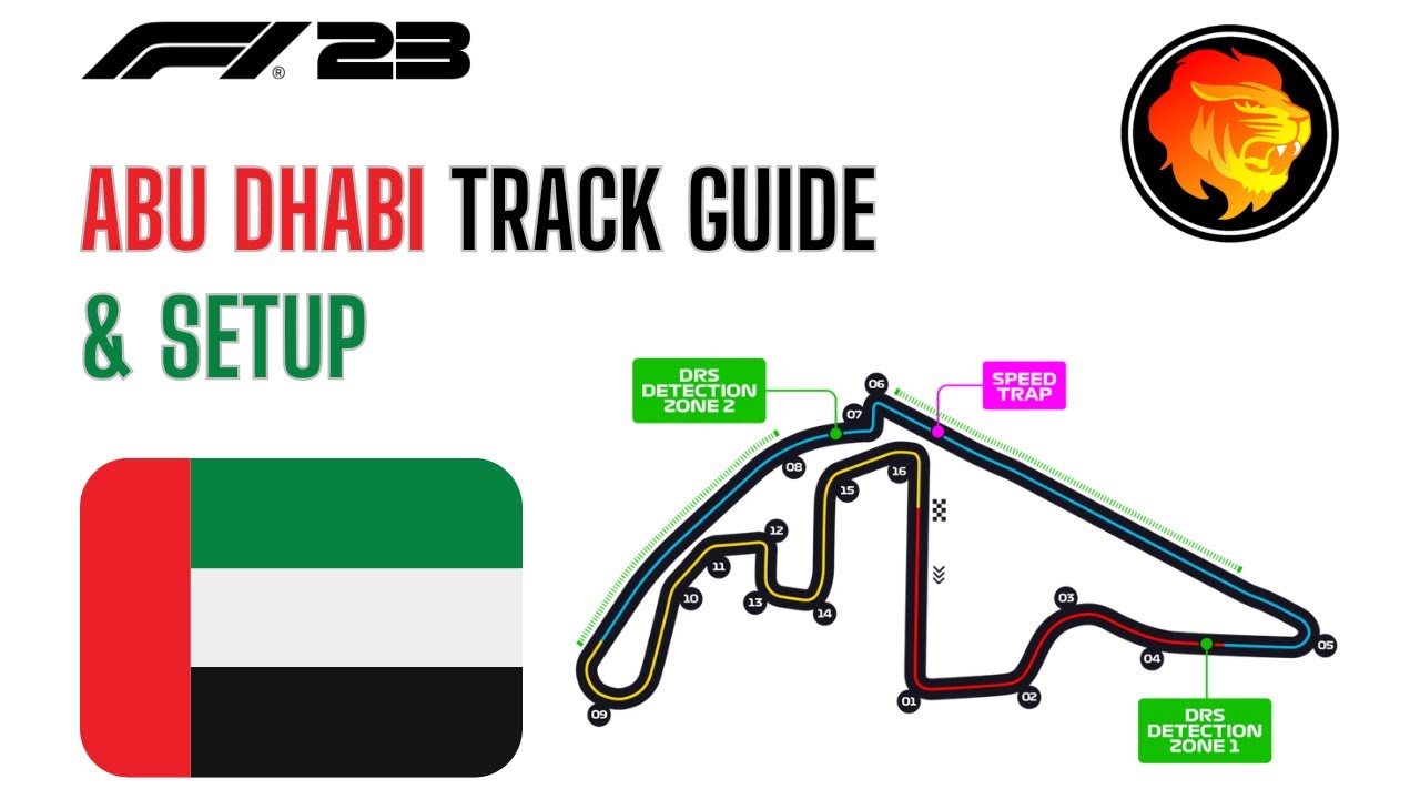 Abu Dhabi Track Guide & Setup | F1 23 - YouTube