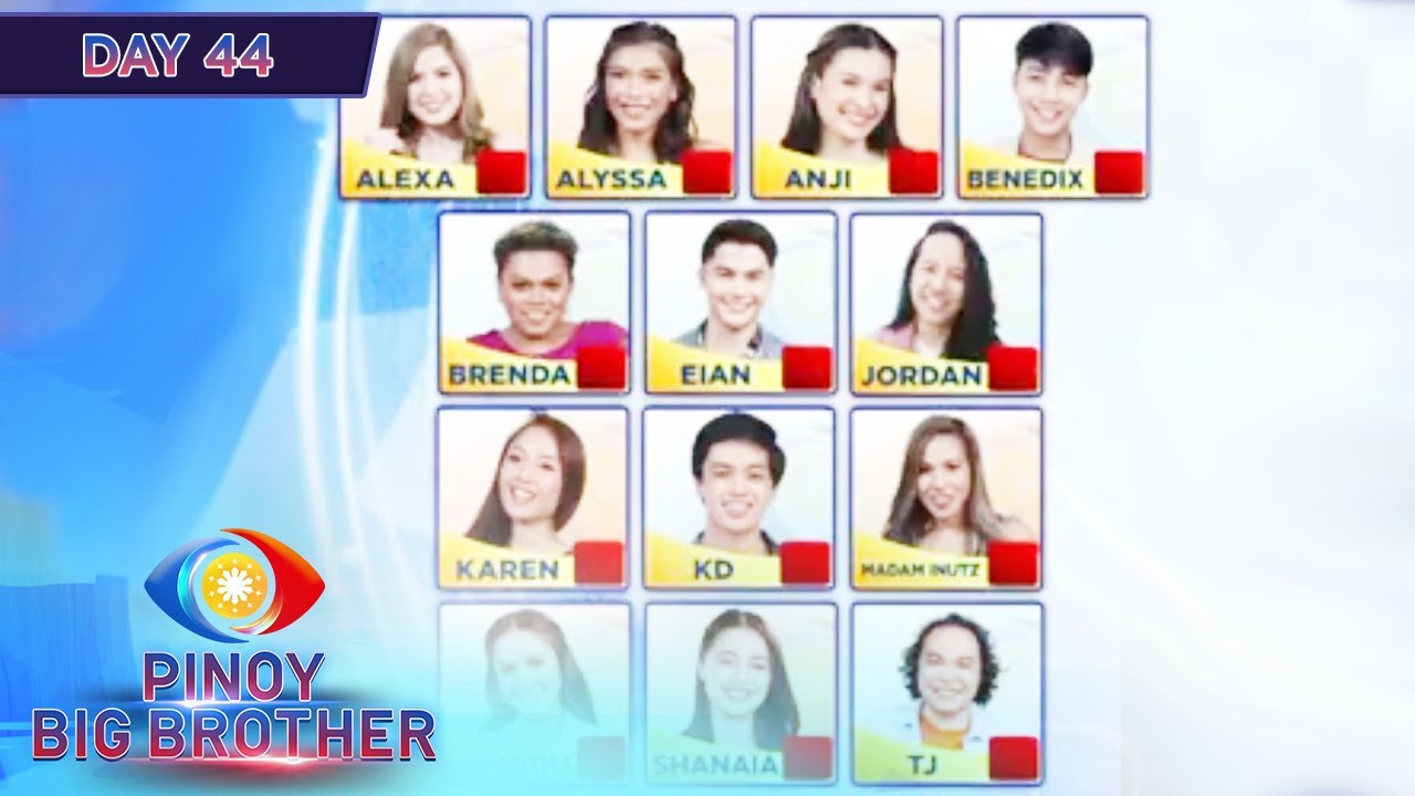 Day 44: 5th Nomination Night Official Tally | PBB Kumunity - YouTube