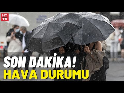 Meteoroloji'den sağanak yağış uyarısı!