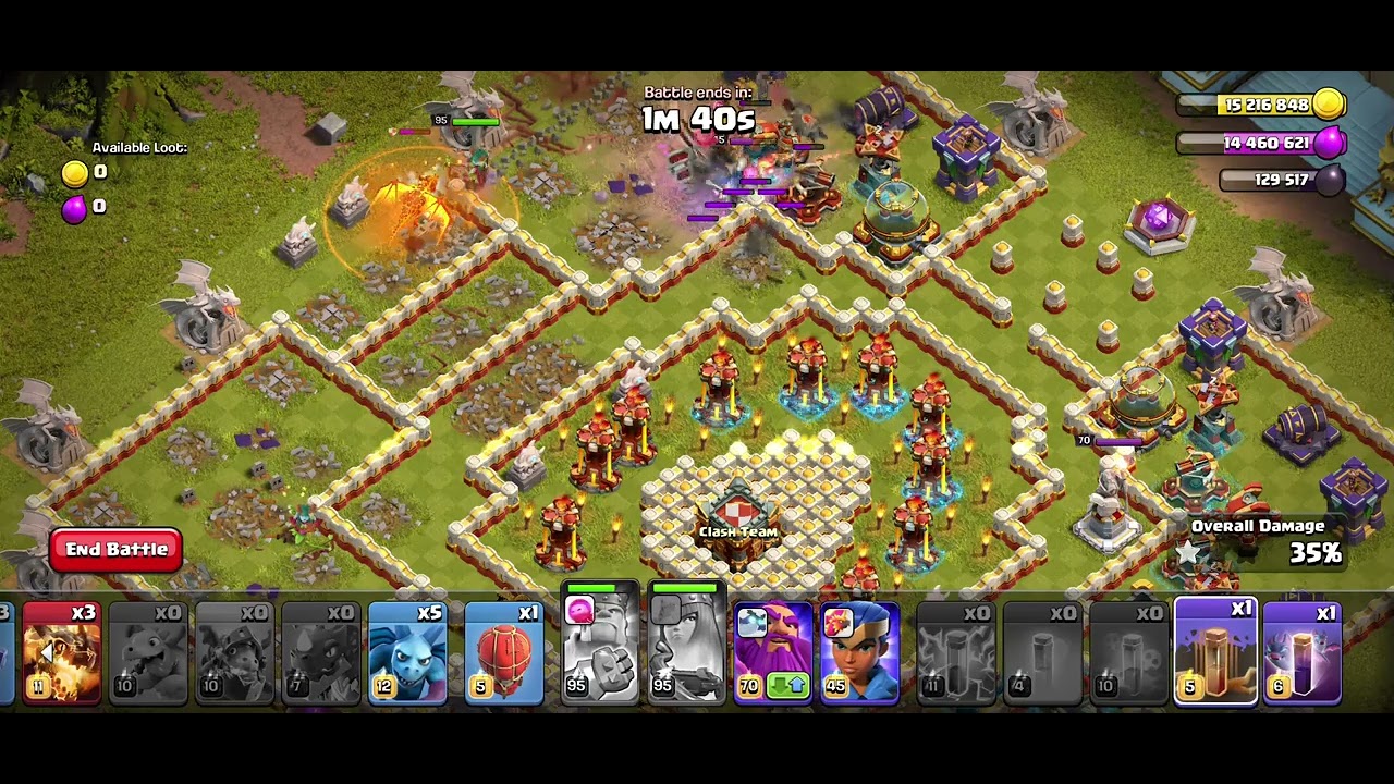 Easily 3 Star Dungeons & [Clash of| Dragons Challenge (Clash of Clans ...