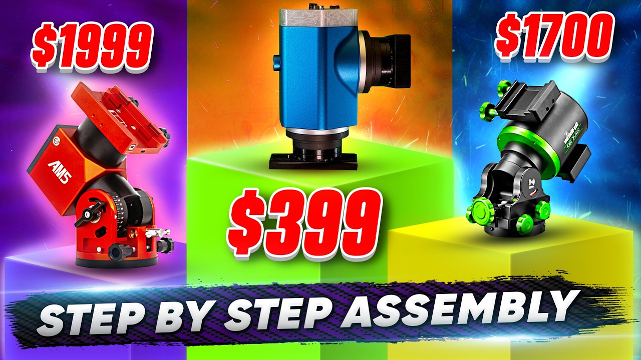 Astrophotography on a Budget: Assembly your DIY $399 Harmonic mount ...