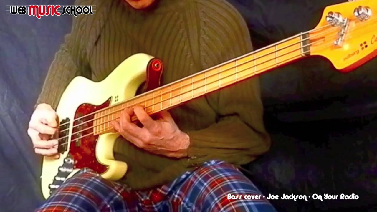 Joe Jackson - On Your Radio - BASS COVER - YouTube