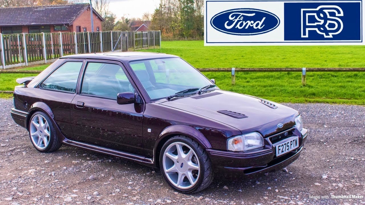 BIG POWER ESCORT RS TURBO ** 316BHP with TURBO FLUTTTER ** - YouTube