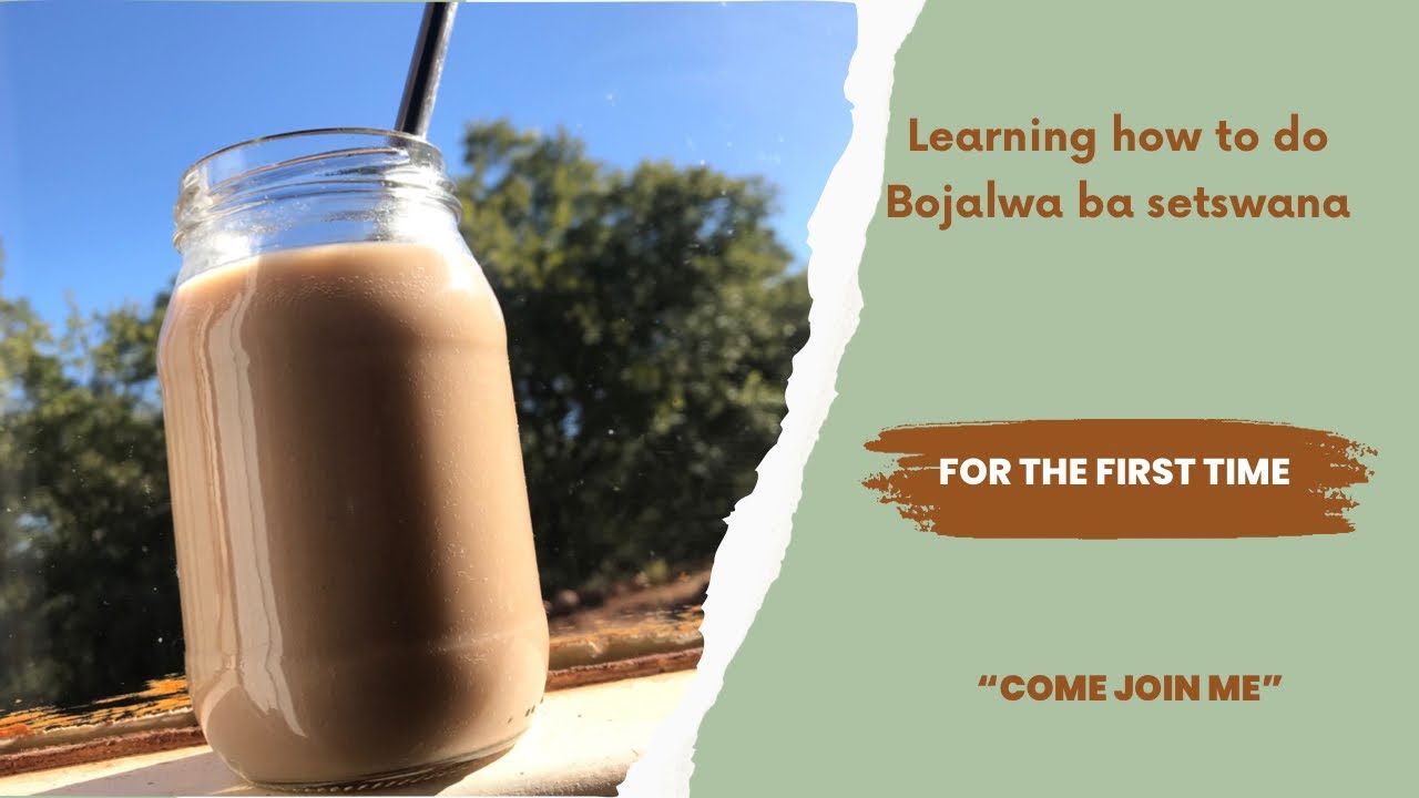 Learning how to do Bojalwa ba setswana for the first time # ...